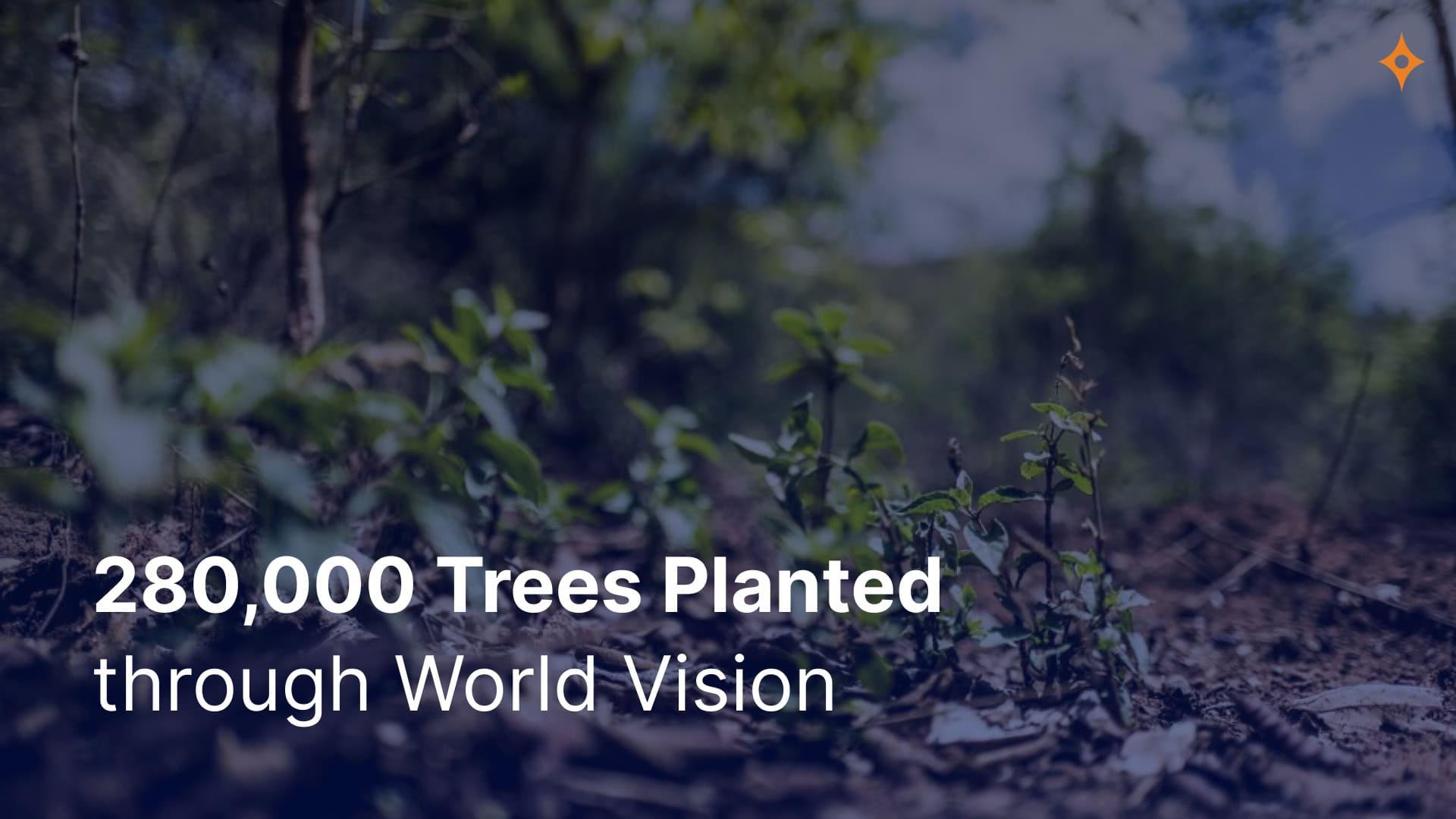 280,000 Trees Planted through World Vision - Nordic Business Forum