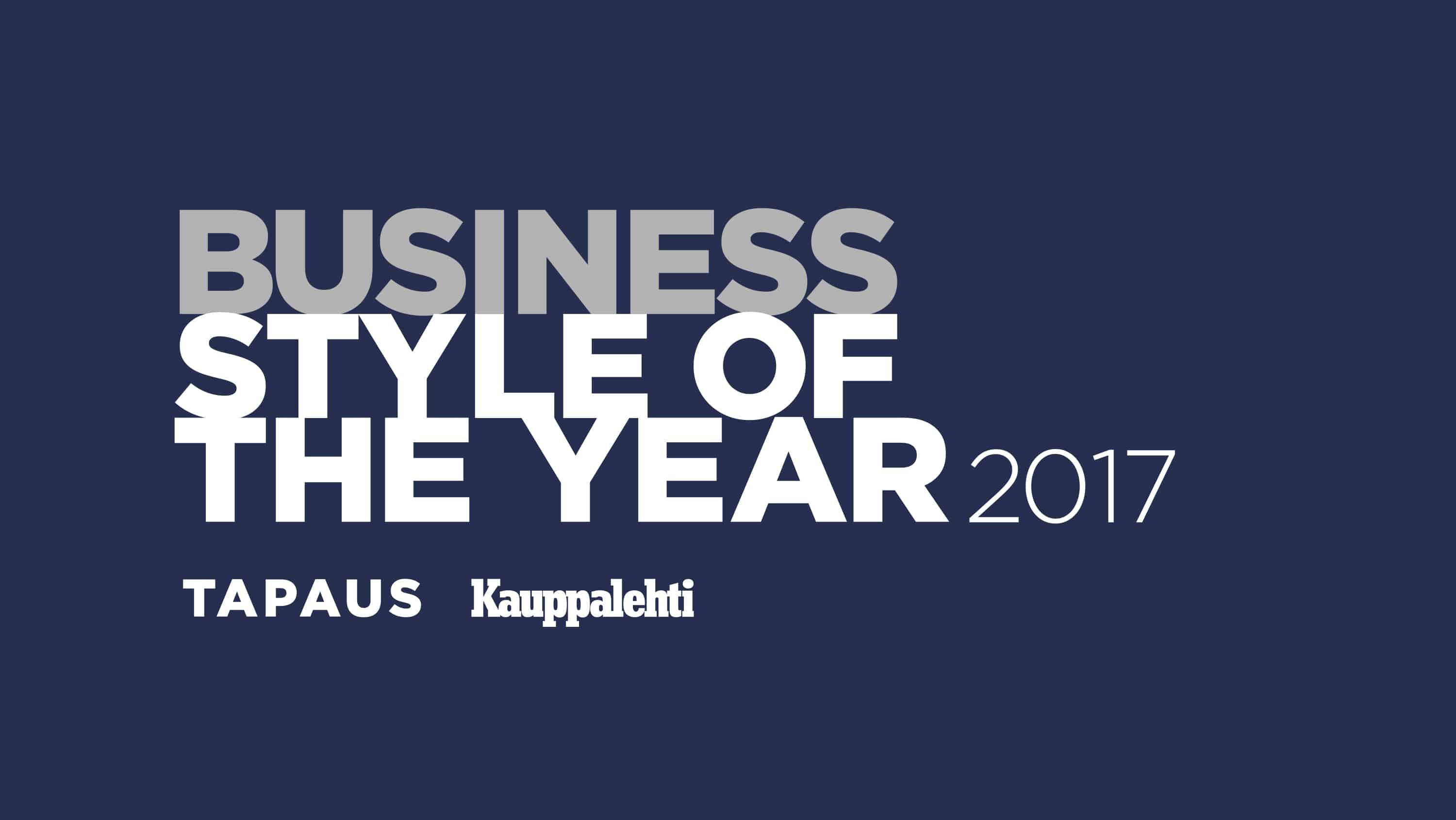 Do You Have the Business Style of the Year 2017? - Nordic Business Forum